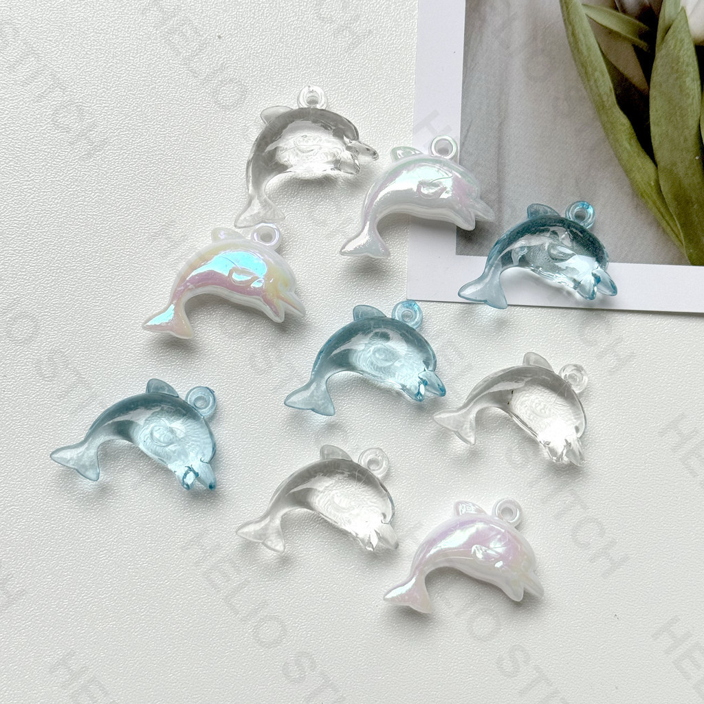 Jual 10 Pcs Manik-manik Mote Charm - LUMBA LUMBA DOLPHIN | Shopee Indonesia