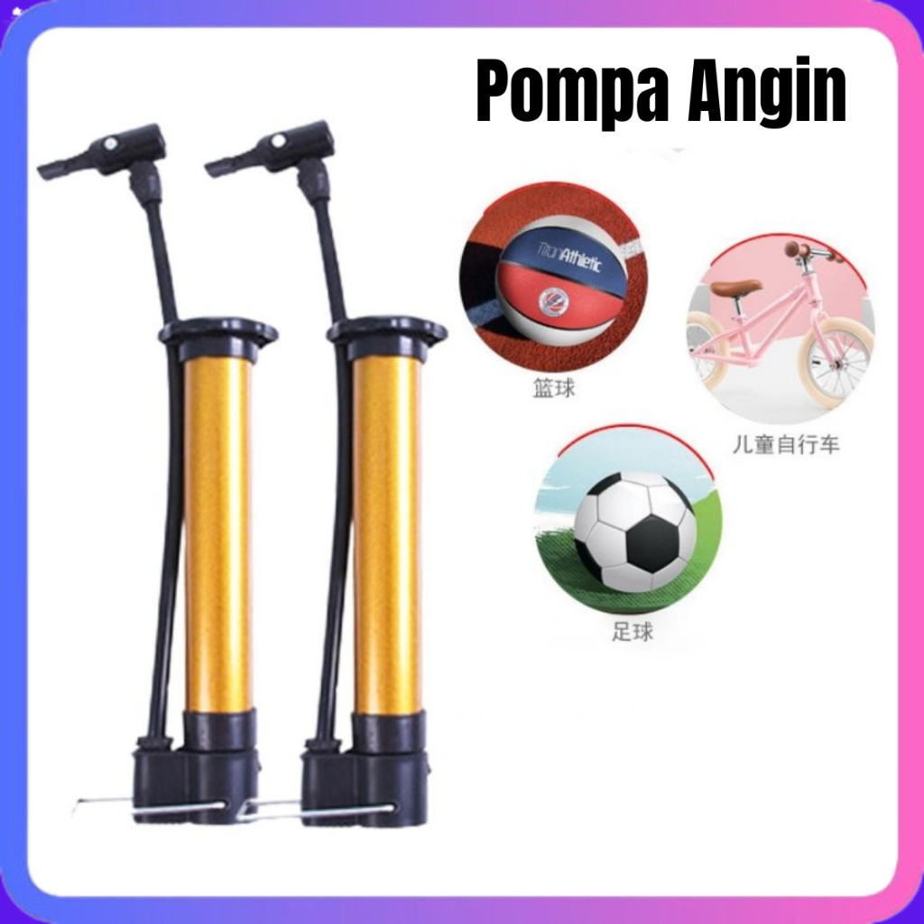 Jual Pompa Angin Ban Sepeda Tier Air Pump pompa sepeda Mini portabel ...