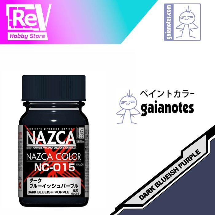Jual GAIA NOTES NAZCA PAINT DARK BLUEISH PURPLE NC15 | Shopee Indonesia