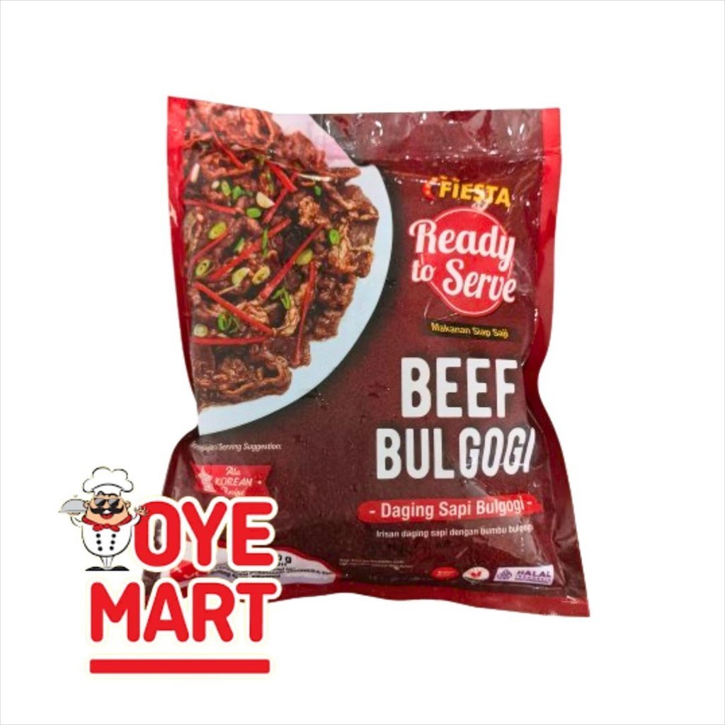 Jual FIESTA READY TO SERVE BEEF BULGOGI 300GR / DAGING SAPI IRIS ...