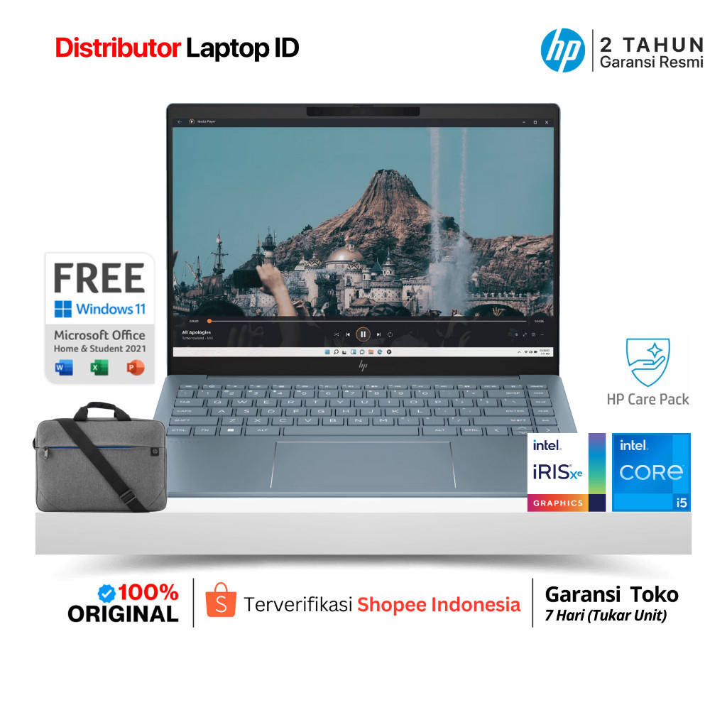 Jual HP Pavilion Plus 14 ew0021TU Core i5 - 1335U 16GB / 512GB Intel Xe Graphics Backlit ...