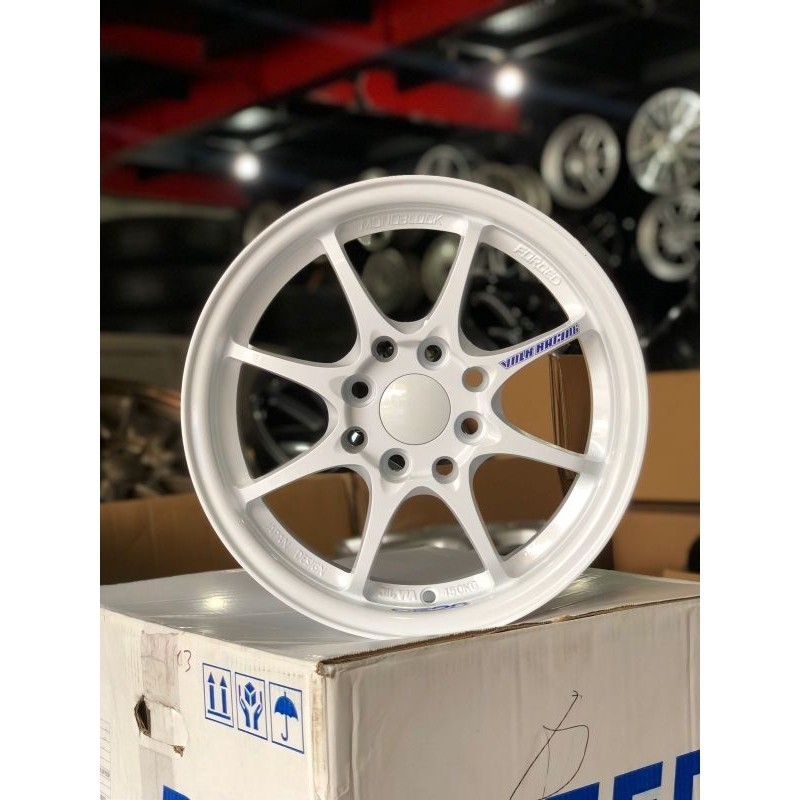 Jual Velg Rays CE28 R14 White (NEW) | Shopee Indonesia