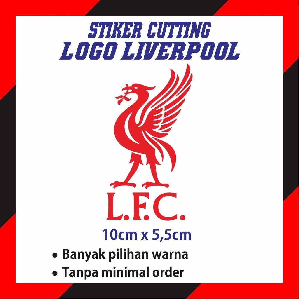 Jual Stiker Logo Liverpool LFC Cutting Sticker Aksesoris Mobil Motor ...