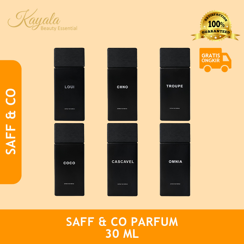 Jual SAFF & CO CHNO PARFUM 30 ML - SAFF & CO TROUPE PARFUM 30 ML - SAFF ...