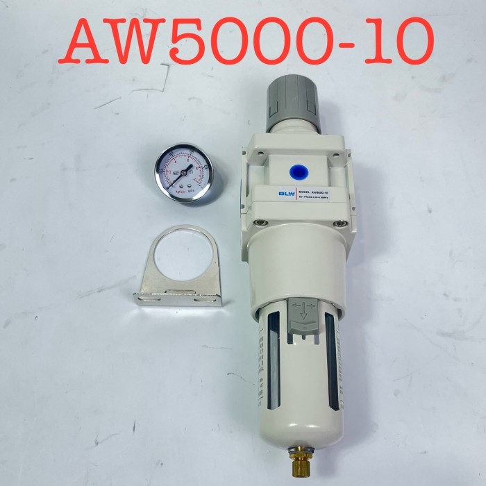 Jual BLW AW5000-10 Pneumatik Regulator Angin Drat 1 inch 1" Saringan ...