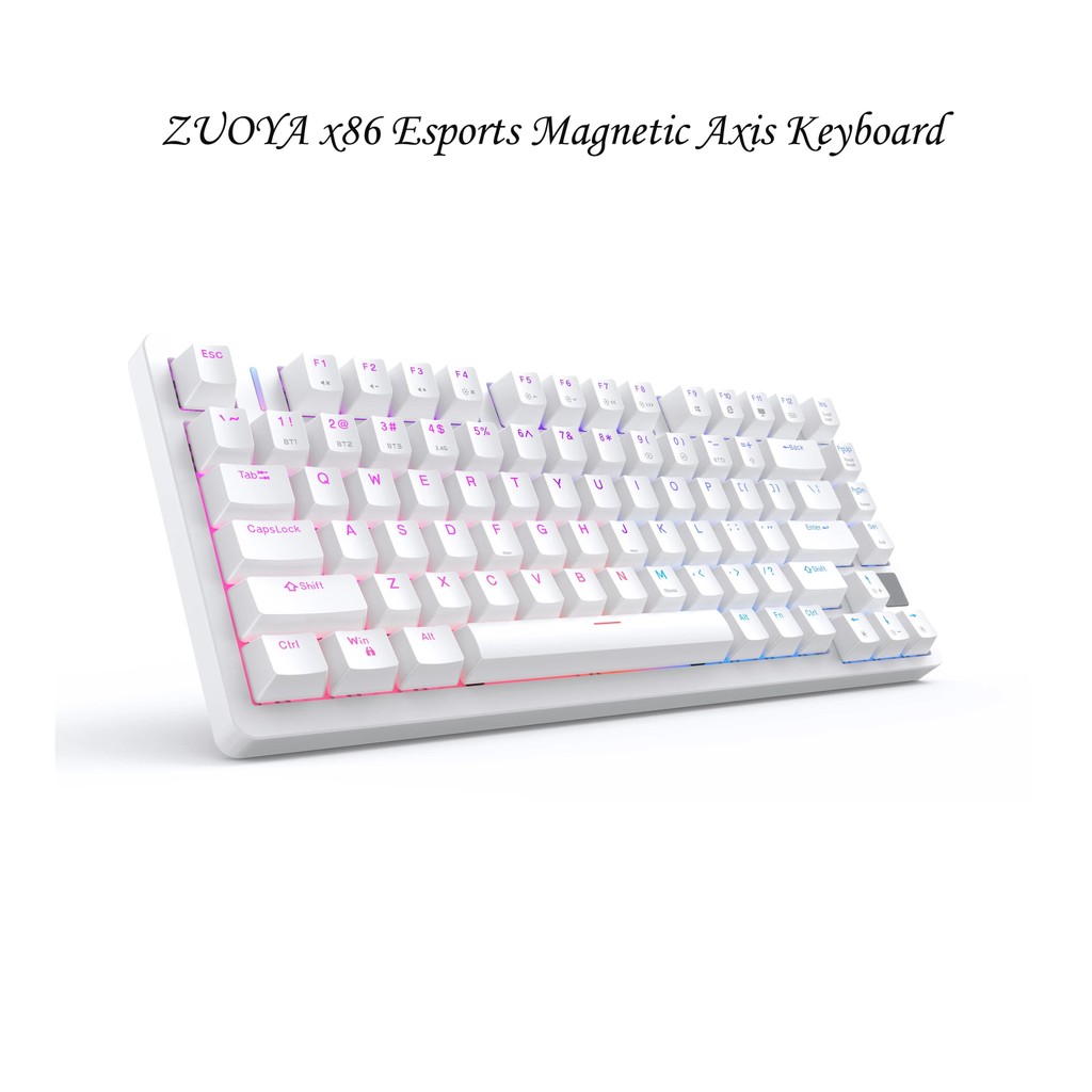 Jual ZUOYA X86 Esports Magnetic Axis Keyboard Wired Single Mode Quick ...