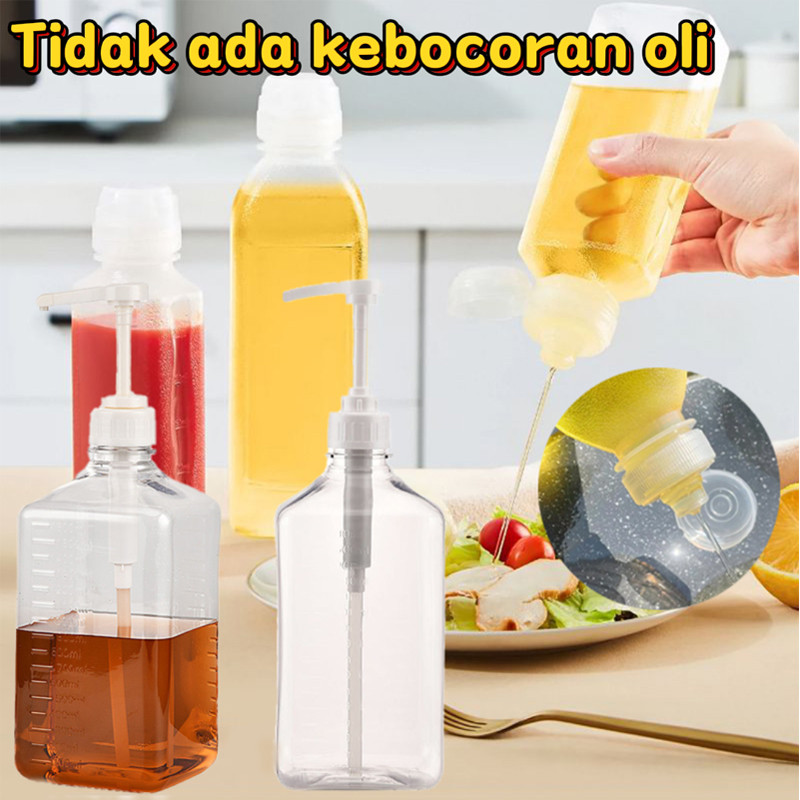 Jual Botol Plsatik Tebal Antl Tumpah/Botol Saus Serbaguna/Bahan Tebal ...