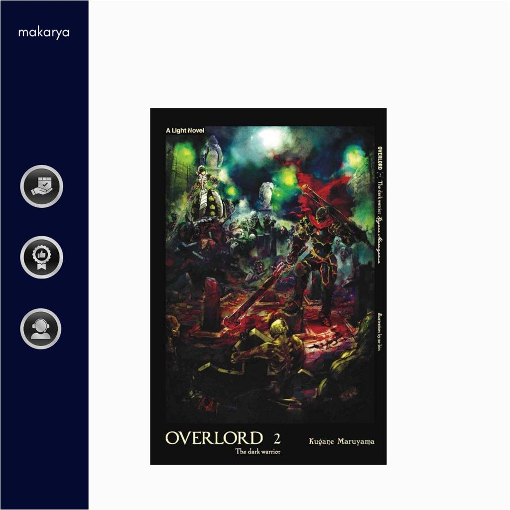 Jual Novel Light Novel: Overlord 2 - The Dark Warrior ( Kugane Maruyama ) | Shopee Indonesia