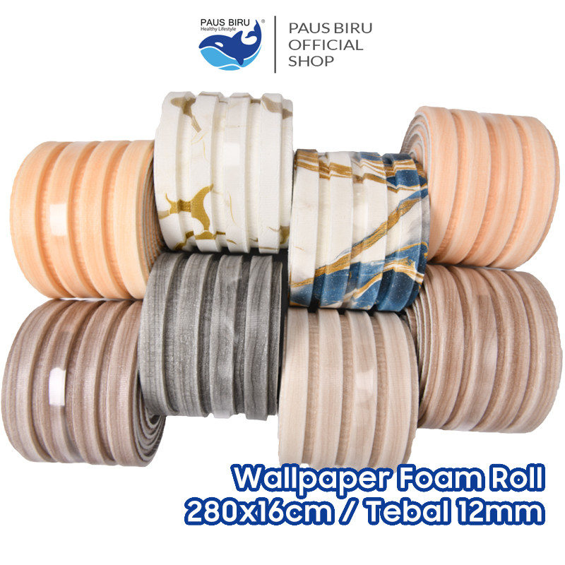 Jual Paus Biru - Wallpaper Sticker Dinding 3D Premium XPE Foam, Tebal ...