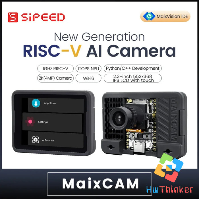 Jual MH27 Sipeed MaixCAM Development Board RISCV AI Visual Audio Serial ...