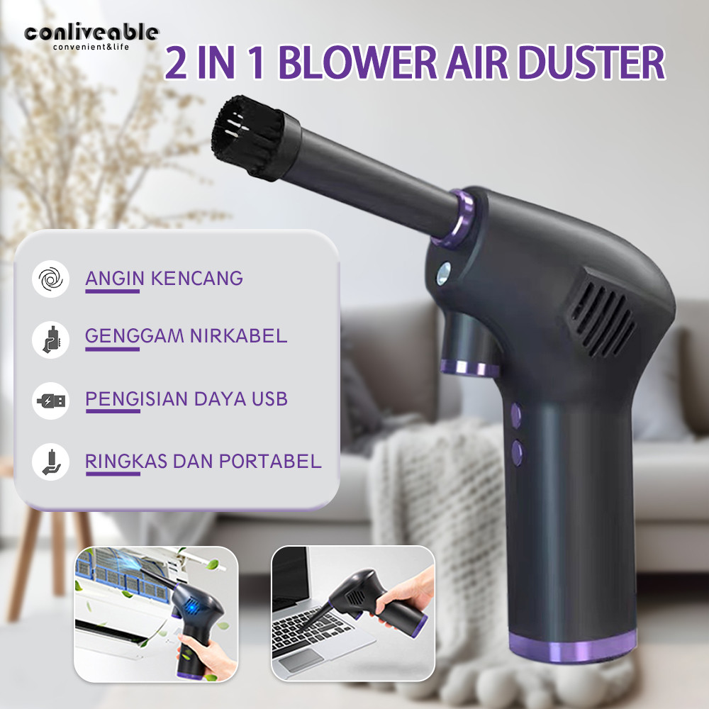 Jual Conliveable Blower Air Duster / Penyedot debu+Peniup debu ...