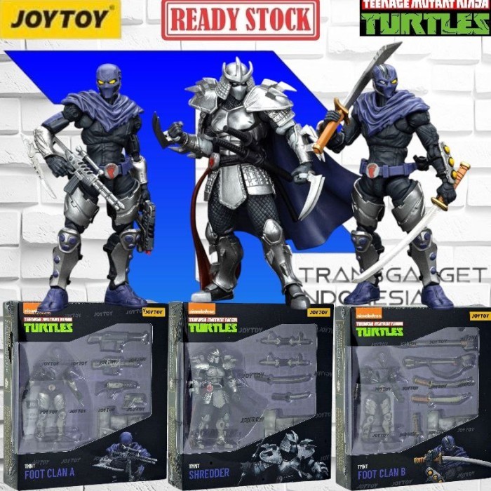 Jual JOYTOY 1/18 Teenage Mutant Ninja Turtles - Shredder JT00157 - Foot ...