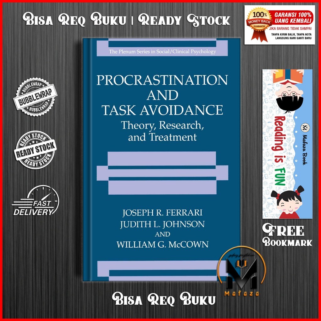 Jual Procrastination and Task Avoidance by Joseph R. Ferrari (English ...