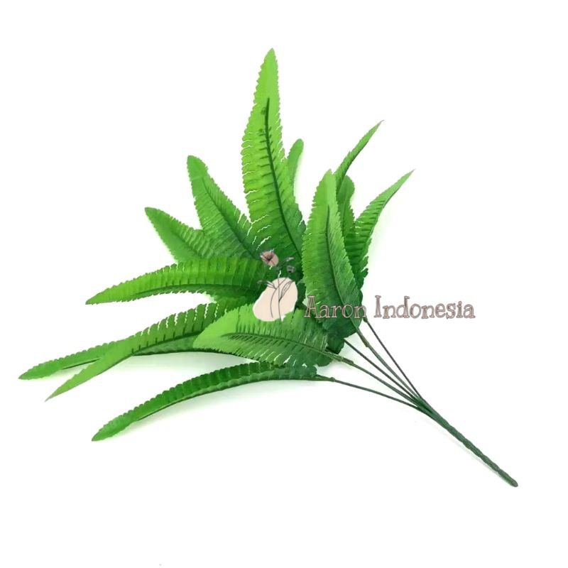 Jual Aaron - 1lusin Daun Pakis 7x Artificial / 12 Tangkai | Shopee ...