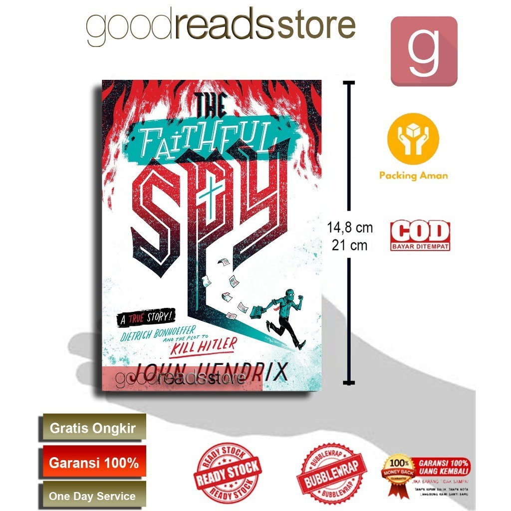 Jual The Faithful Spy by John Hendrix (English) | Shopee Indonesia