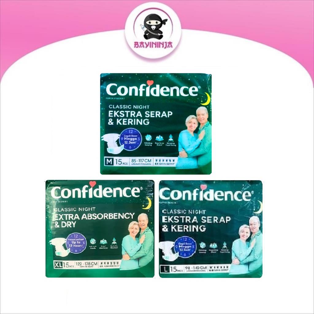 Jual Confidence Classic Night Perekat Big Pack M15 L15 XL15 | Shopee ...