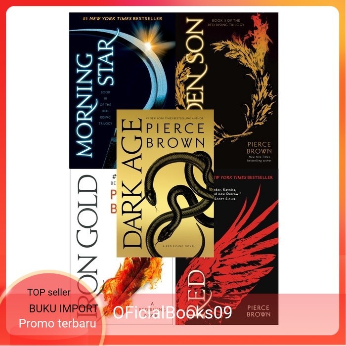 Jual Red Rising Series Book 1 - 5 ( 5 BOOK ) | Shopee Indonesia