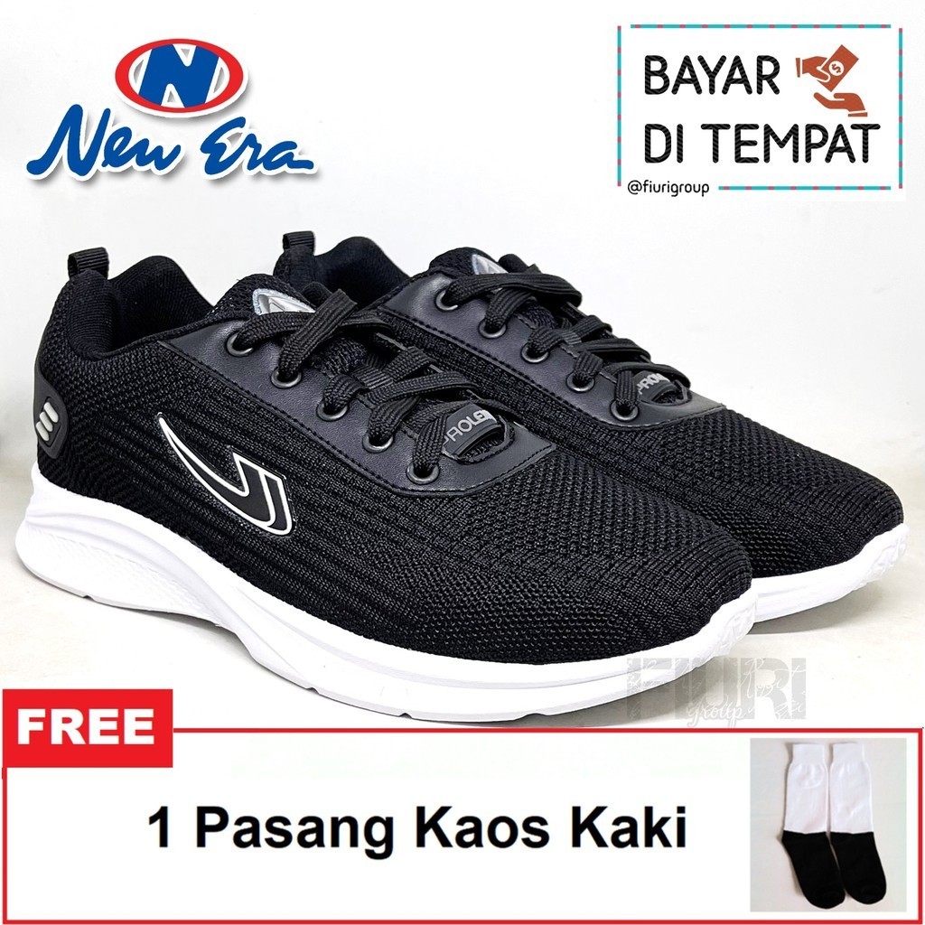 Jual FIURI - NEW ERA ORIGINAL - ALPHARD ATLANTA BERLIN CHARLY AUSTIN 30-43 HITAM PUTIH - SEPATU ...