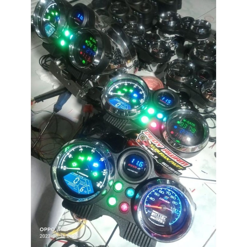 Jual BIG SALE!!!(COD) Speedometer Digital Ninja Ss R New Superkips Set ...