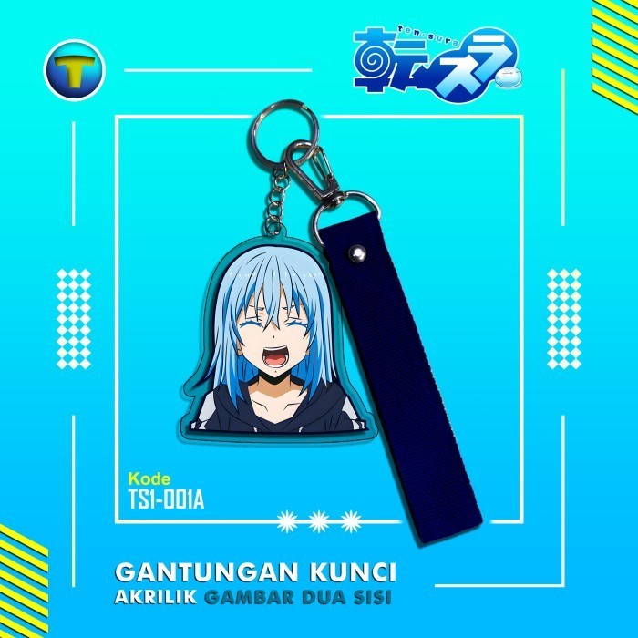 Jual Gantungan kunci anime Tensura Rimuru Tempest Tensei Shitara Slime ...