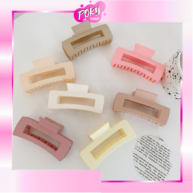 Jual POKY - F5808 Jedai Rambut Wanita Model Bolong / Jepit Rambut Doff ...