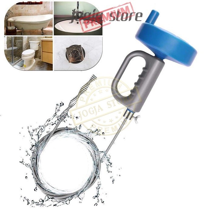 Jual Pipe Cleaner Kawat Pembersih Saluran Pipa Air Tersumbat Toilet Mampet | Shopee Indonesia