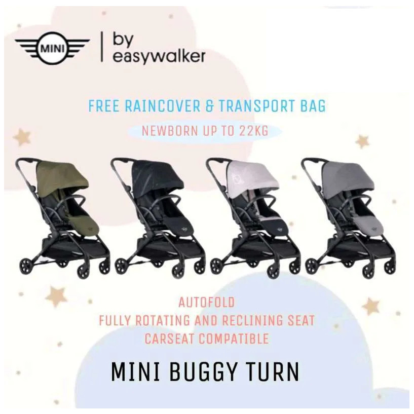 Jual NEW DISKON 70% Easywalker Mini Buggy Turn Stroller | Shopee Indonesia
