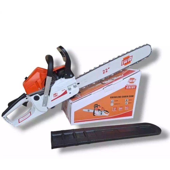 Jual MESIN POTONG POHON CHAINSAW IWA GCS5122 MESIN SENSO LASER BAJA 22 ...