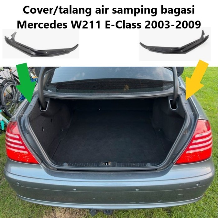 Jual Mercedes W211 Karet Bagasi Cover Talang Air Samping Mercy E200 ...