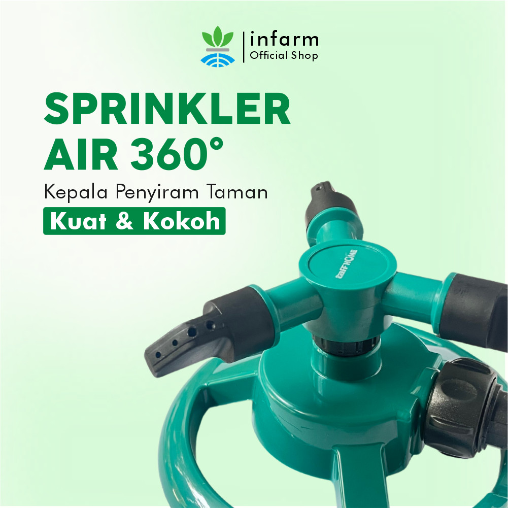 Jual INFARM - Sprinkler Penyiram Tanaman 360 Penyiram Tanaman Memutar ...