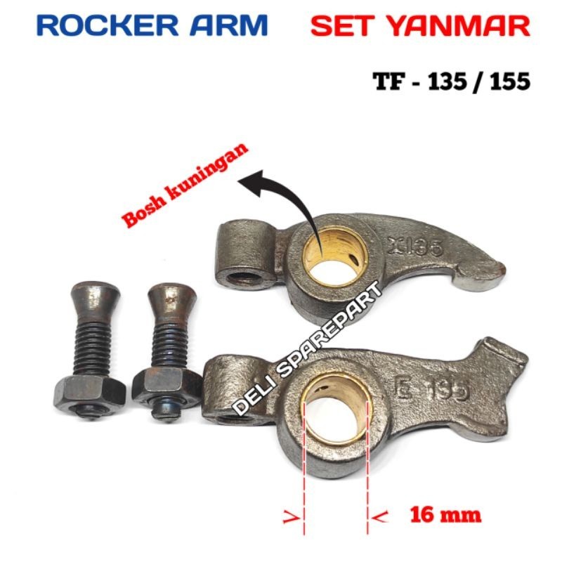 Jual Rocker arm pelatuk klep mesin diesel yanmar TF135 tf 155 | Shopee ...