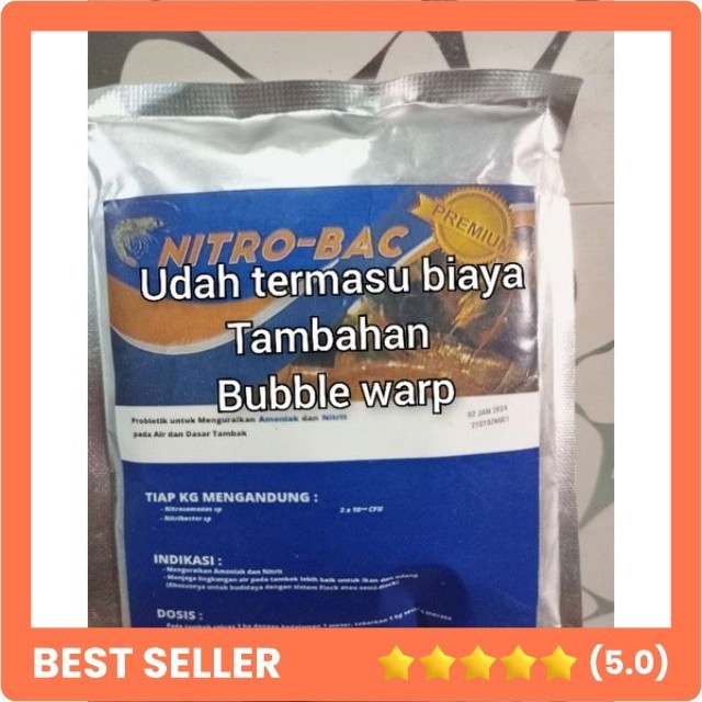 Jual Probiotik nitrobacter 100 gram / nitrobacter / probiotik ...