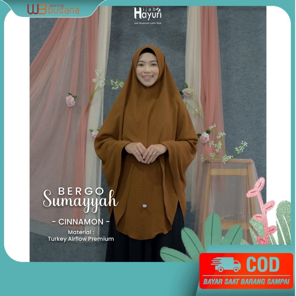 Jual JILBAB INSTAN | BERGO SUMAYYAH TURKEY AIRFLOW PREMIUM | BERGO AIRFLOW | JILBAB SYAR'I ...