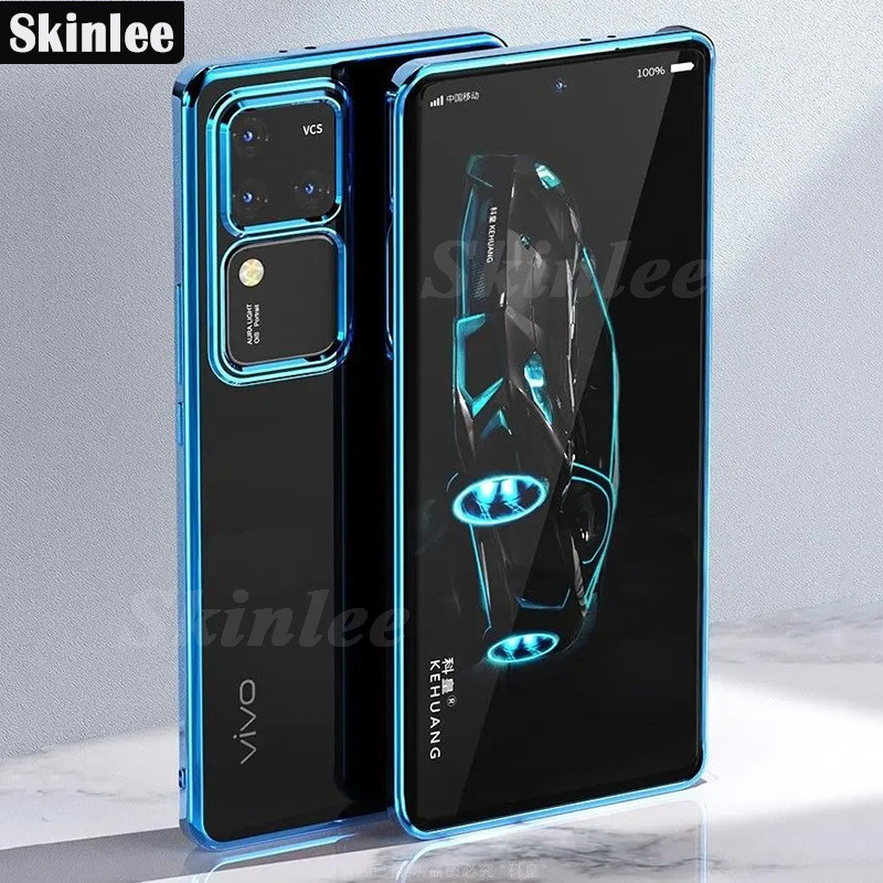 Jual Phone case For Vivo V30 Back cover Transparent Clear Plating ...