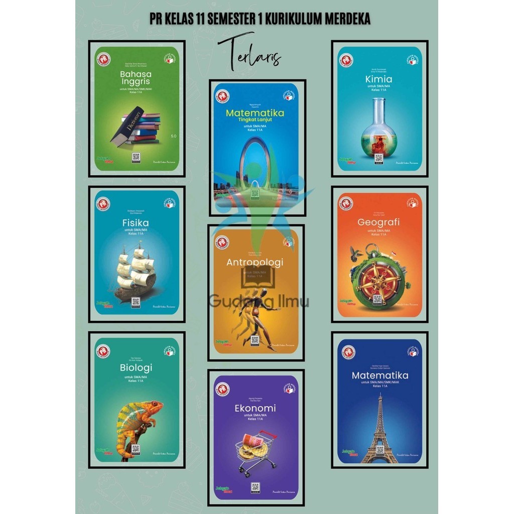 Jual Buku Pr/Lks Kurmer SMA/MA Kelas 11/XIkurikulum Merdeka Semester 1 Intan pariwara Tahun 2024 ...