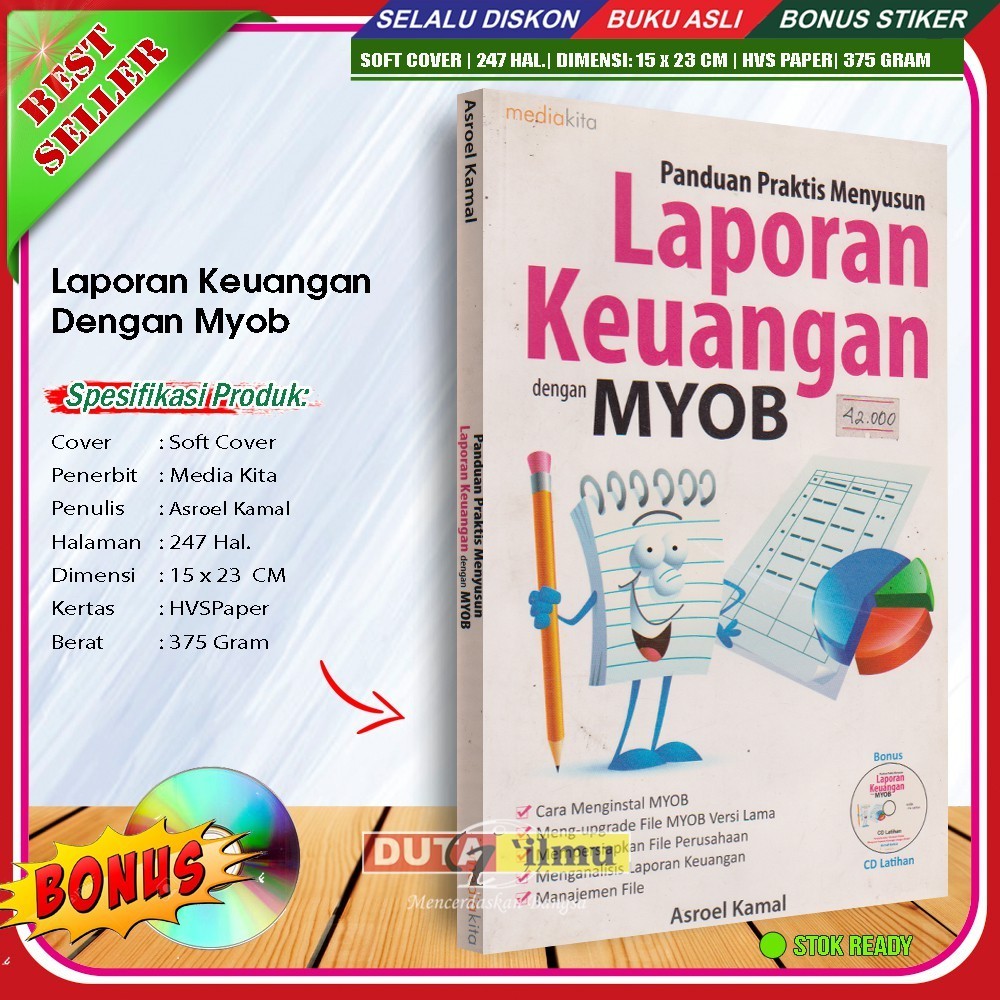 Jual Panduan Praktis Menyusun Laporan Keuangan dengan MYOB | Shopee Indonesia