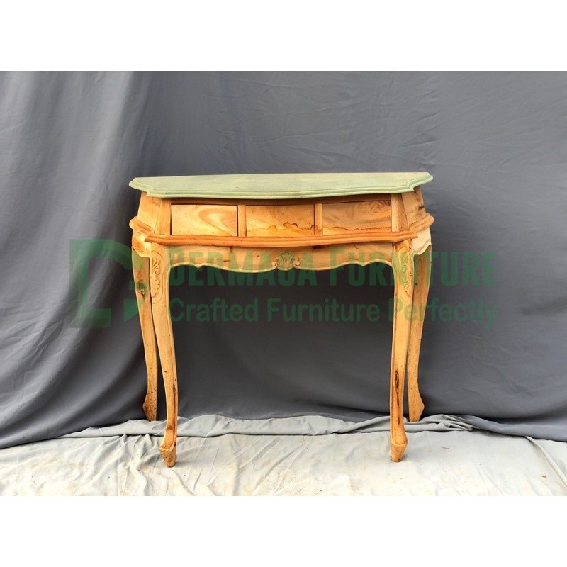 Jual MEJA DINDING KOREA 3 LACI KAYU MAHONI MDF MEJA RUANG TAMU MEJA ...