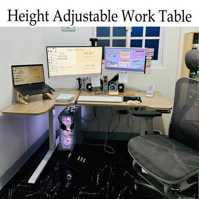 Jual Automatic table Electric Height Adjustable Work Table 150cm L ...