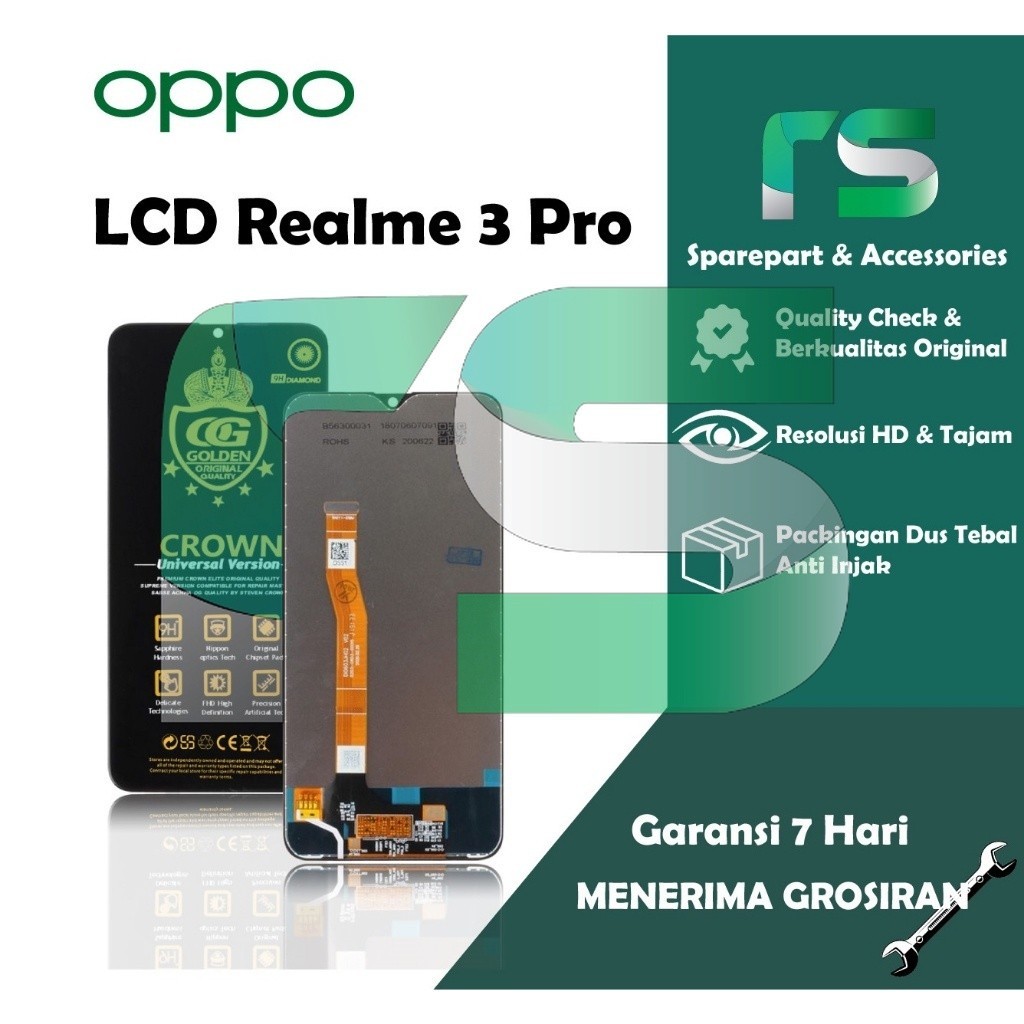 Jual LCD FULLSET REALME 3 PRO RMX1851 / REALME X LITE - FULLSET ...