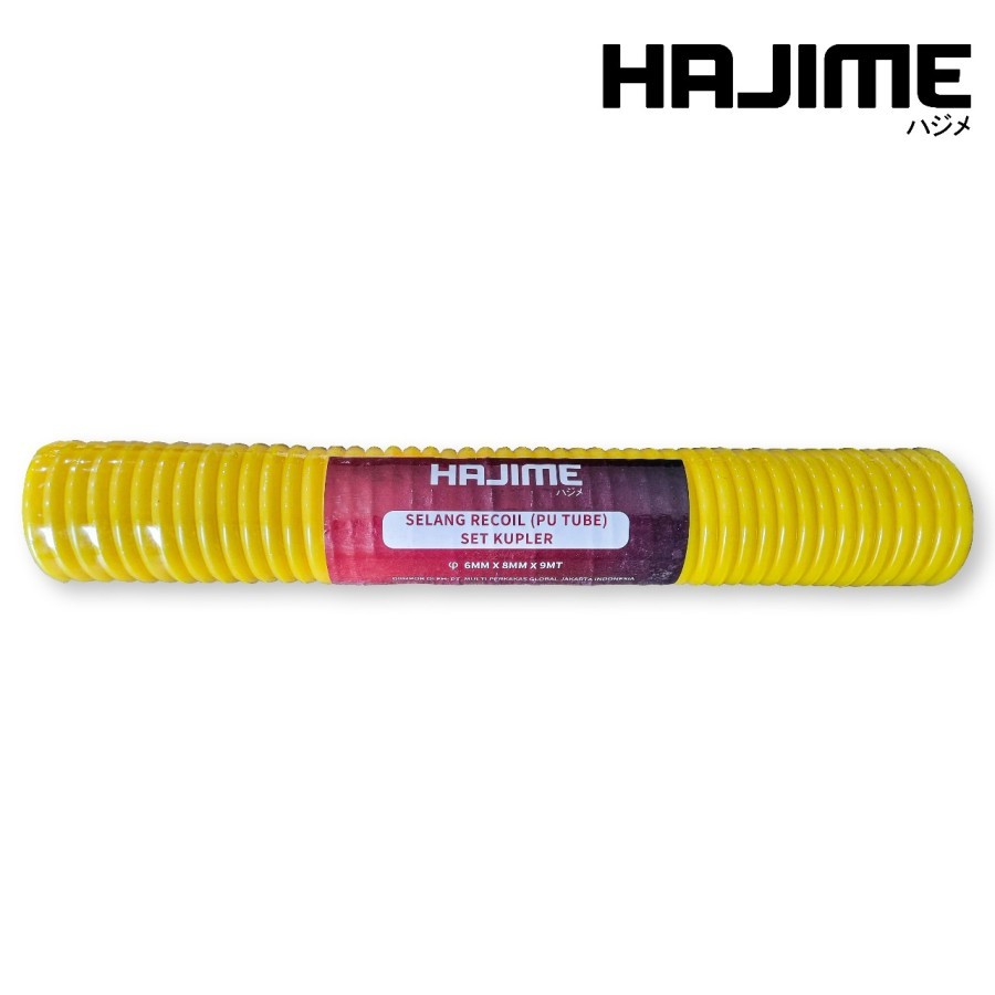Jual Selang Angin Kompresor Air Hose 6 M Hajime Selang Hose Recoil 6 ...