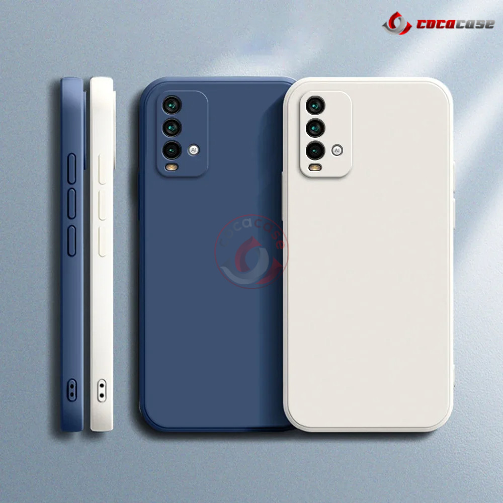 Jual Casing Xiaomi Redmi 9T Poco M3 Square Liquid Silicone Slim Camera ...