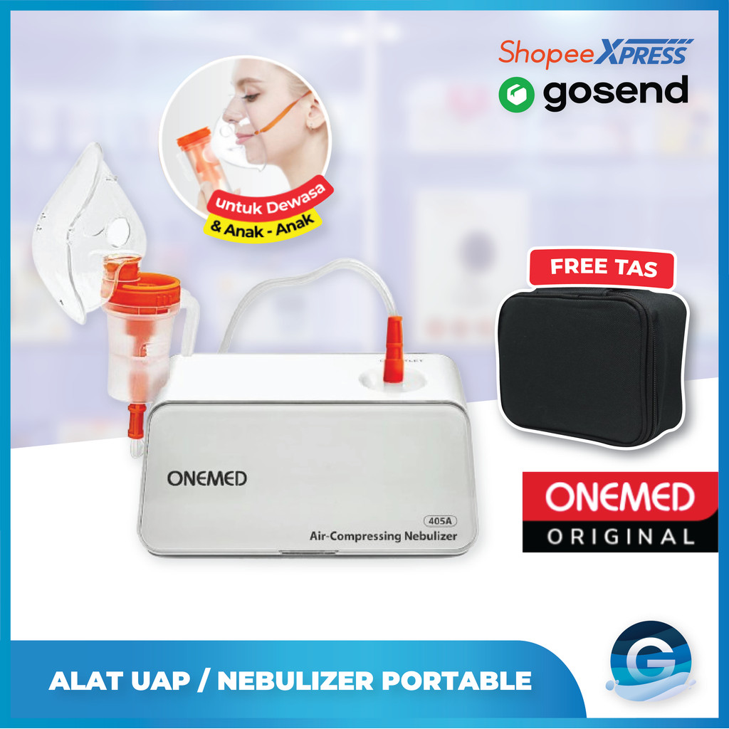 Jual Nebulizer Onemed 405 A Compressor Nebulizer 405A Alat Uap Inhaler ...