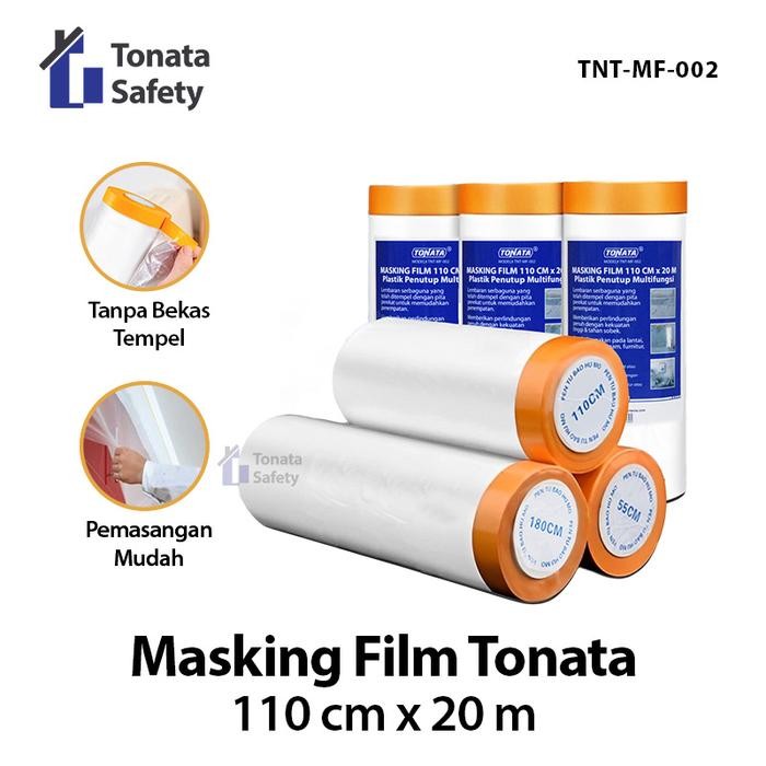 Jual Tonata Covering Film Masking Tape Plastik Penutup Multifungsi ...