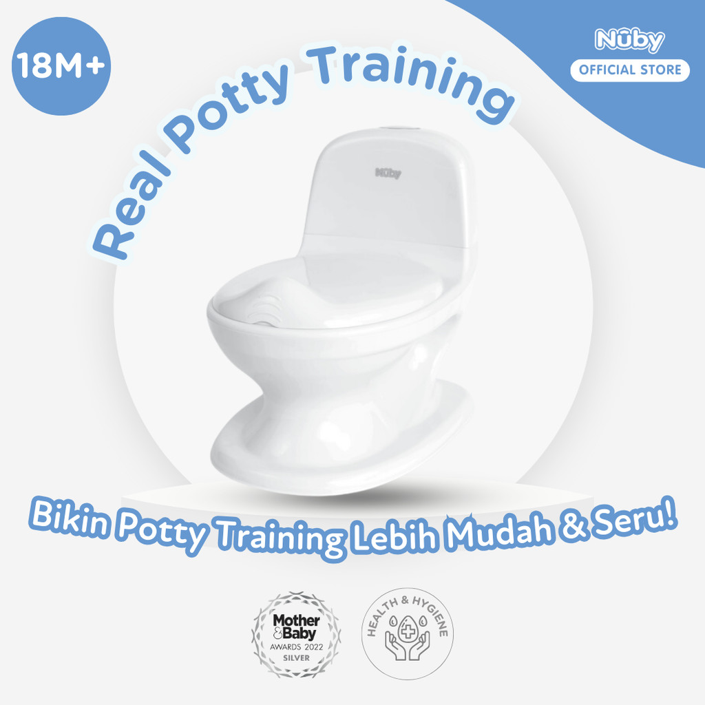 Jual Nuby Mini Toilet Real Potty Training Seat | Pispot Duduk Anak ...