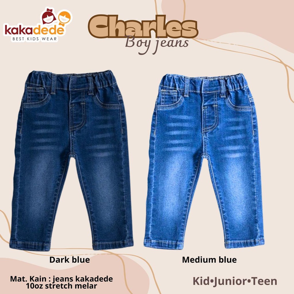 Jual Charles Jeans Anak by Kakadede | Shopee Indonesia
