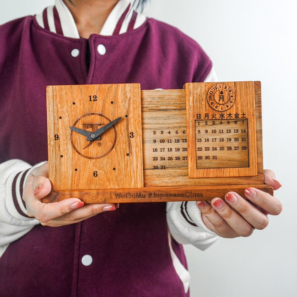 Jual Jam Kalender WaGoMu #JapaneseClass Limited Edition | Shopee Indonesia