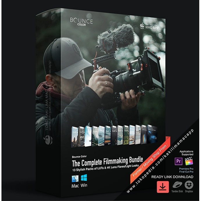 Jual Bounce 13 Pack Luts Bundle (With all camera versions) | Shopee ...