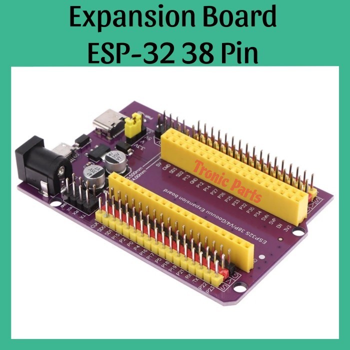 Jual Expansion ESP-32 38Pin Breakout Board for ESP32 Terminal Power ... Jual Expansion ESP-32 38Pin Breakout Board for ESP32 Terminal Power ...