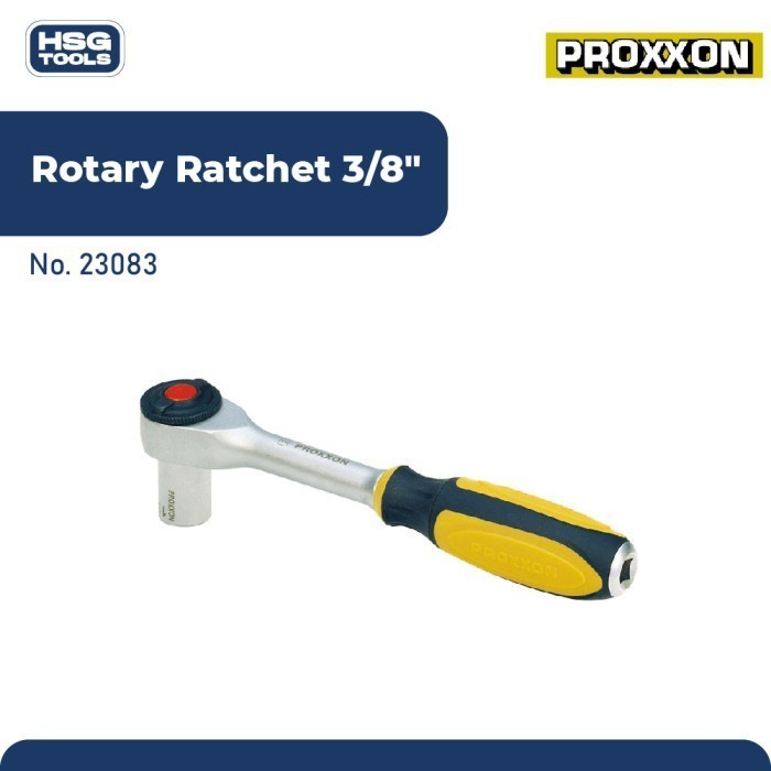 Jual PROXXON 23083 GAGANG KUNCI SOK ROTARY RATCHET 3/8" | Shopee Indonesia