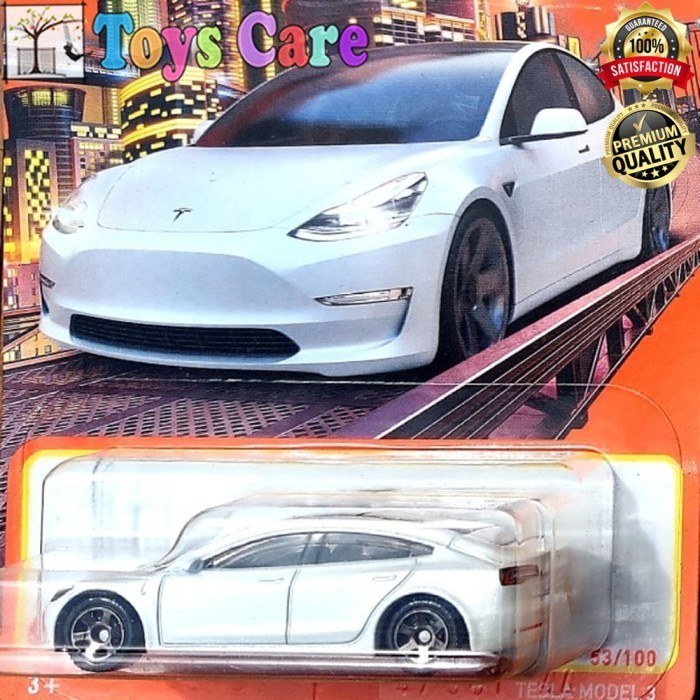 Jual MATCHBOX TESLA MODEL 3 2024 PUTIH - ROADSTER MODEL Y S CYBERTRUCK ...